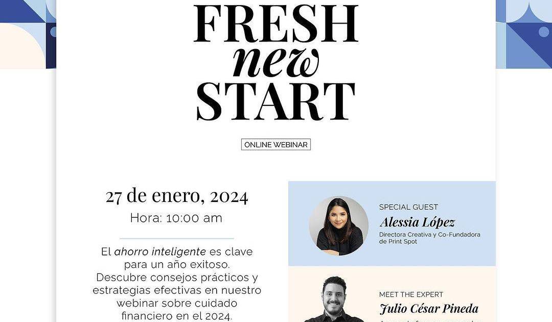 Banpaís y Estilo te invitan a FRESH NEW START