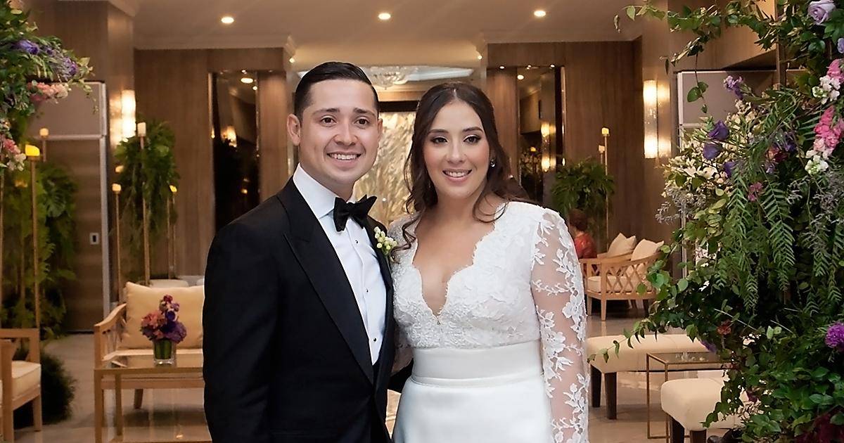 La boda de Renán Núñez y Giselle Ferez.