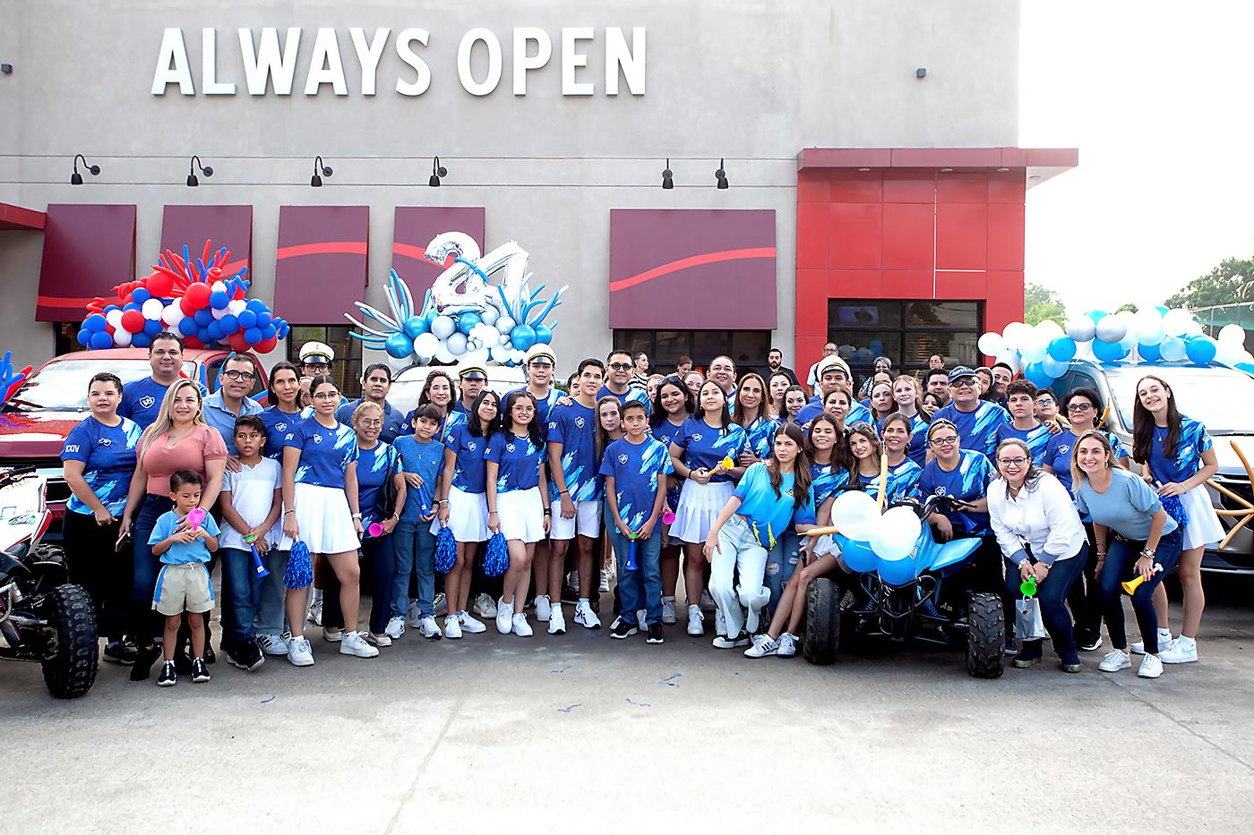 Senior entrance del Instituto Bilingüe Valle de Sula 2024