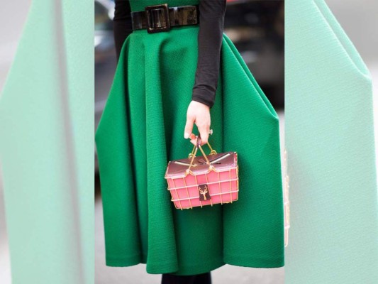 Rosa y verde, la mejor combinación...