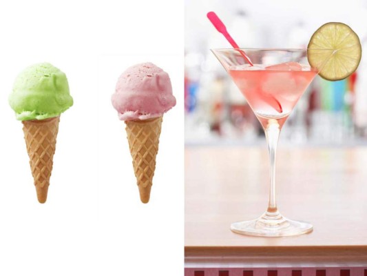 Rosa y verde, la mejor combinación...