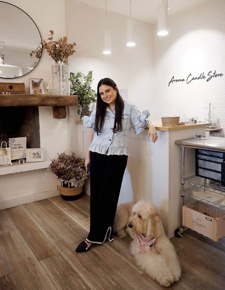Conoce a Amy Ramos Padgett, el alma de Aroma Candle Store
