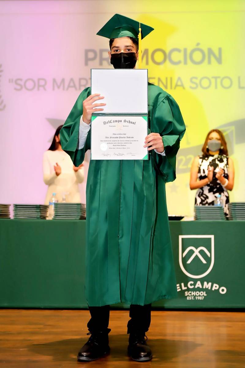 Graduación de DelCampo International School 2022