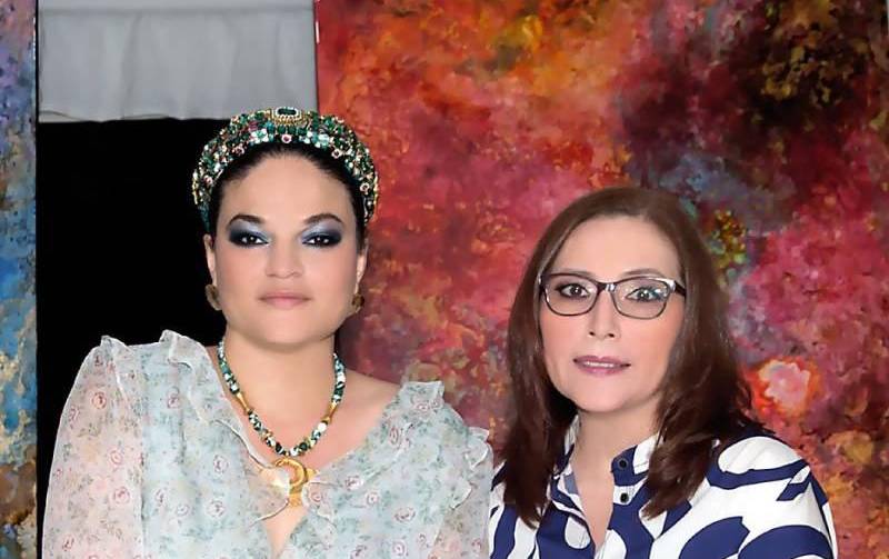 Nora Buchanan expone su arte en Banpais