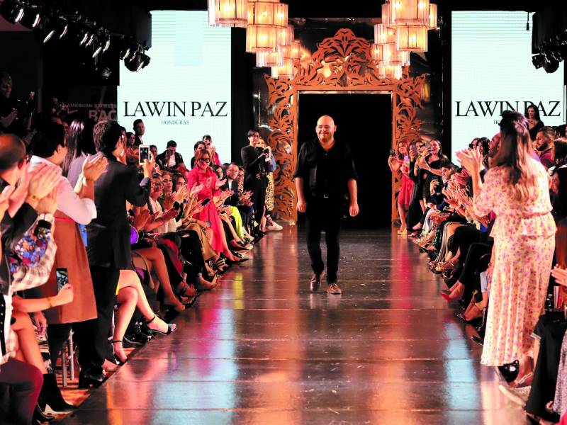 Lawin Paz, diez años brillando con luz propia en la moda hondureña