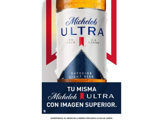 Tu misma Michelob Ultra, ahora con imagen superior