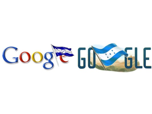 Google desea un feliz Día de Independencia a Honduras